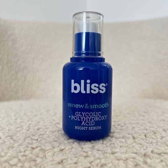 Bliss | Skincare | New Bliss Renew Smooth Night Glycolic Acid Serum ...